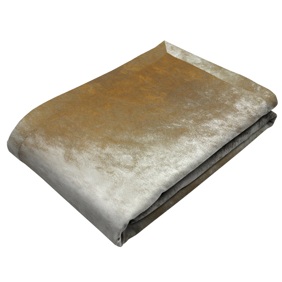 Champagne Gold Crushed Velvet Throw | McAlister Textiles – McAlister ...